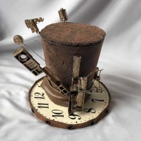 Steampunk Time Traveller Leather – Tiny Top Hats